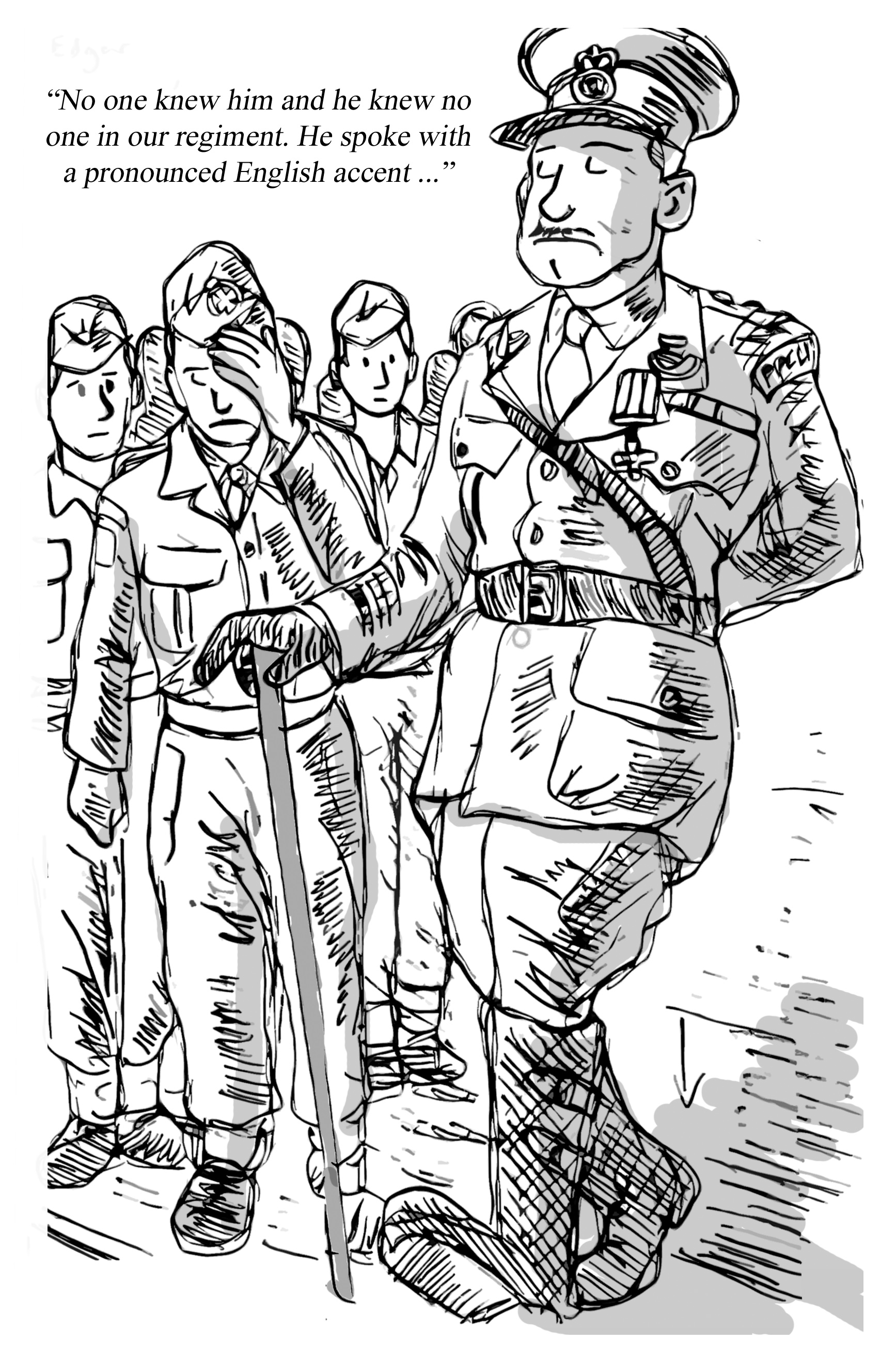 Lt-Col. J.N. Edgar | World War Graphic History